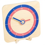Model clock teacher - 12-hour | Practice material | Hours-minutes ...